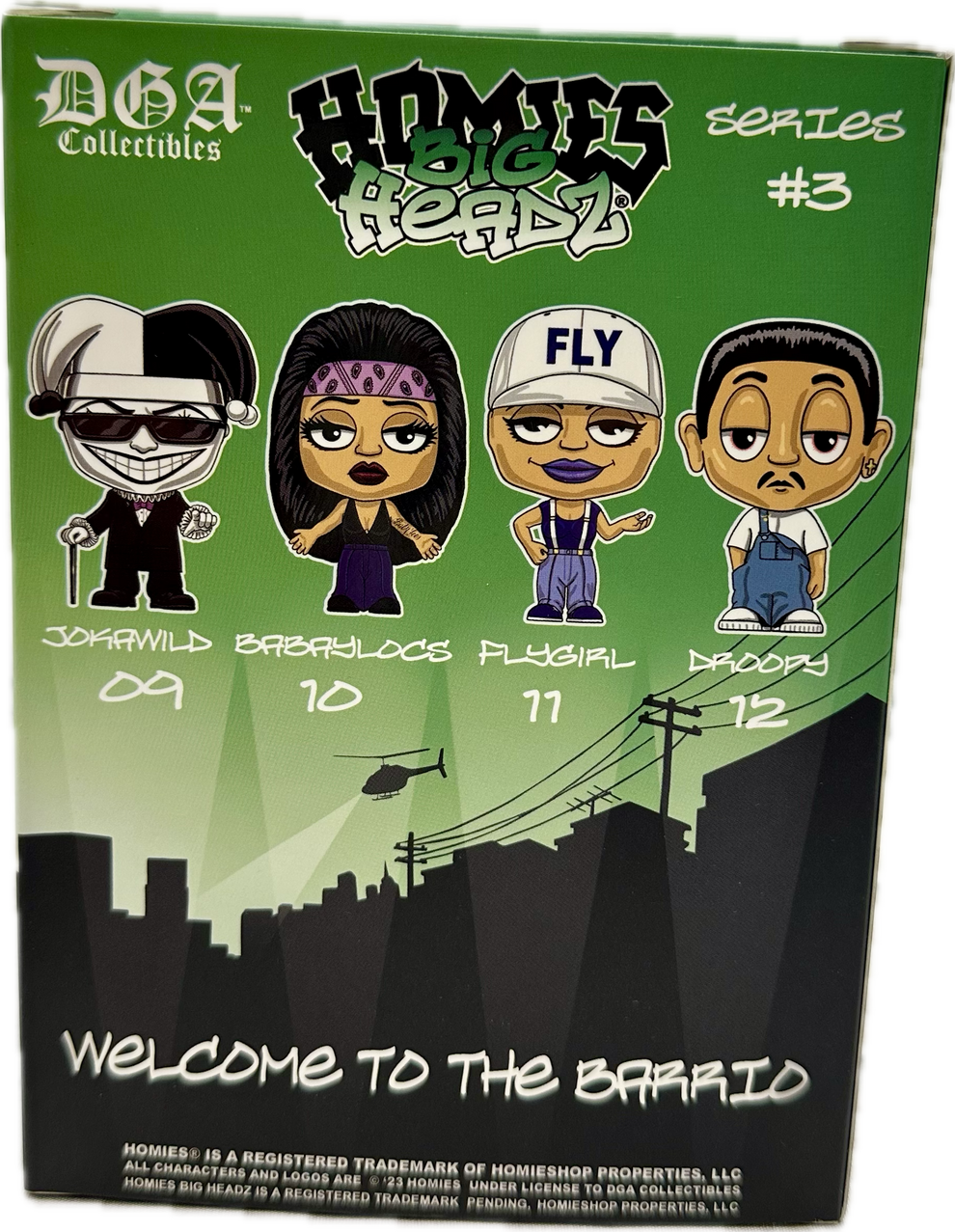 HOMIES™ - Droopy BIG HEADZ Figure - Series #3 – DGA Tees